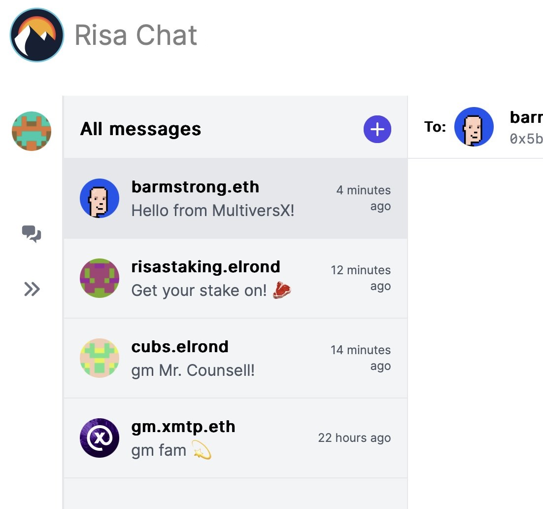 Risa Chat | Cross-chain Web3 Messaging